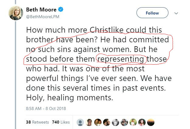 Beth Moore anoints Kevin Jones as third Adam