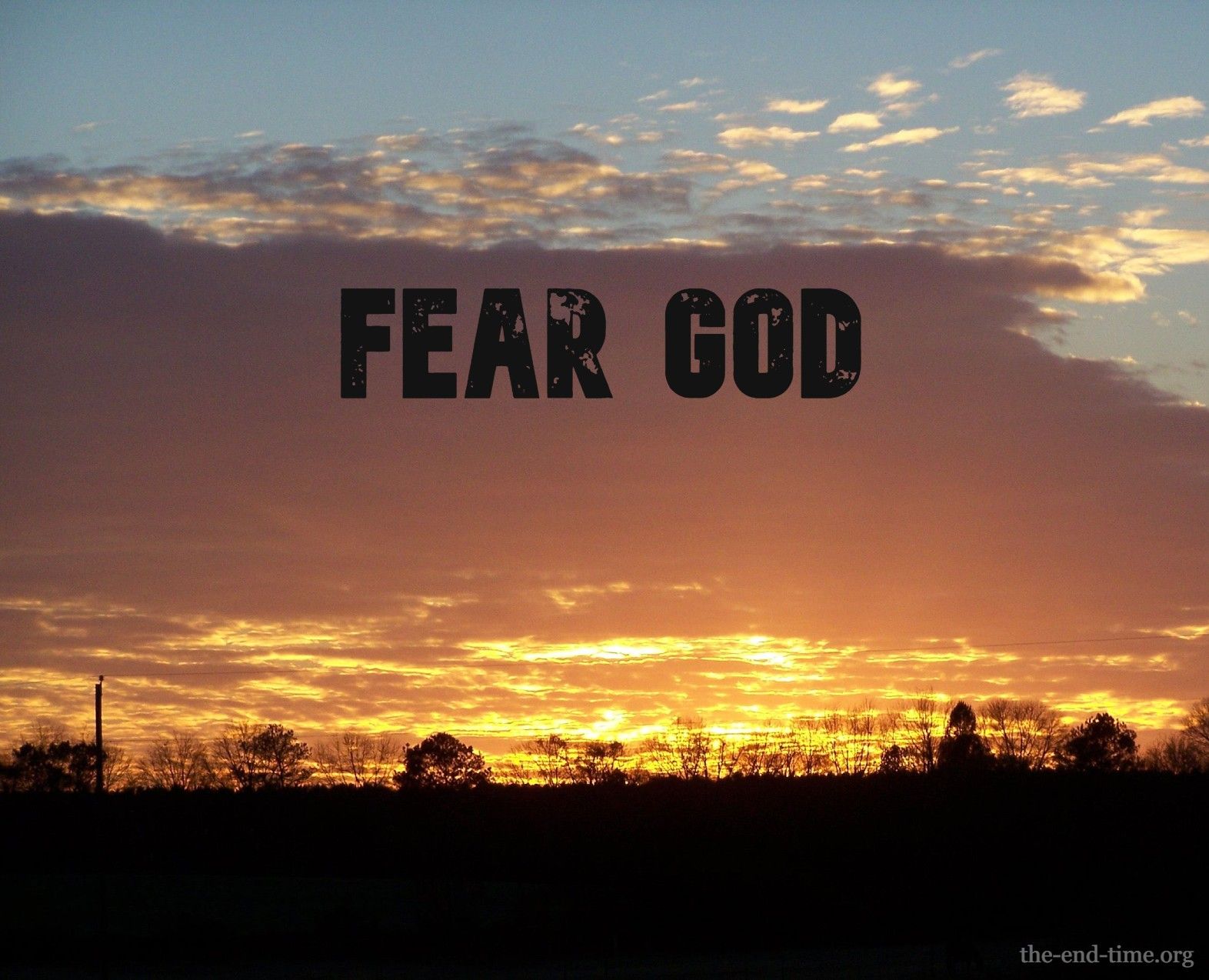 Fearing God