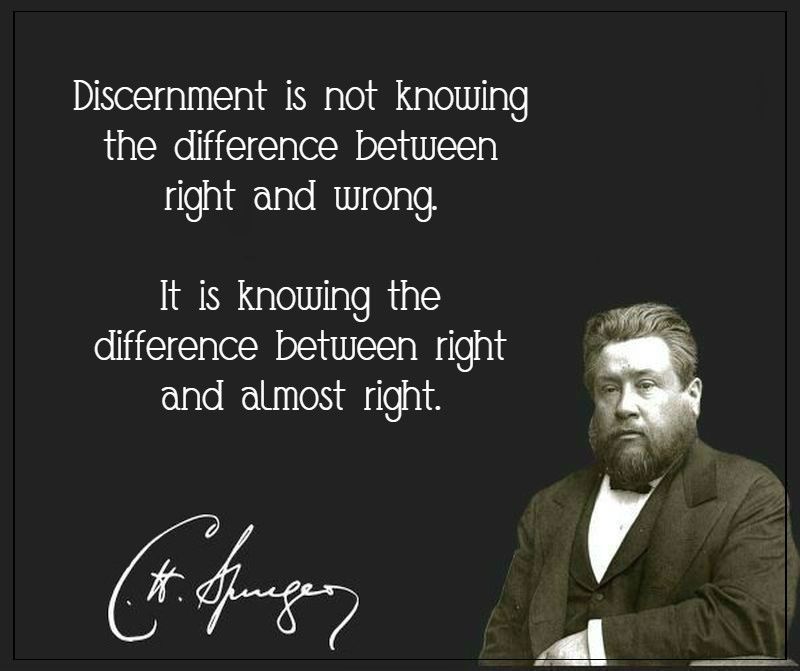 Discernment #4: Who does discernment well? Some great examples