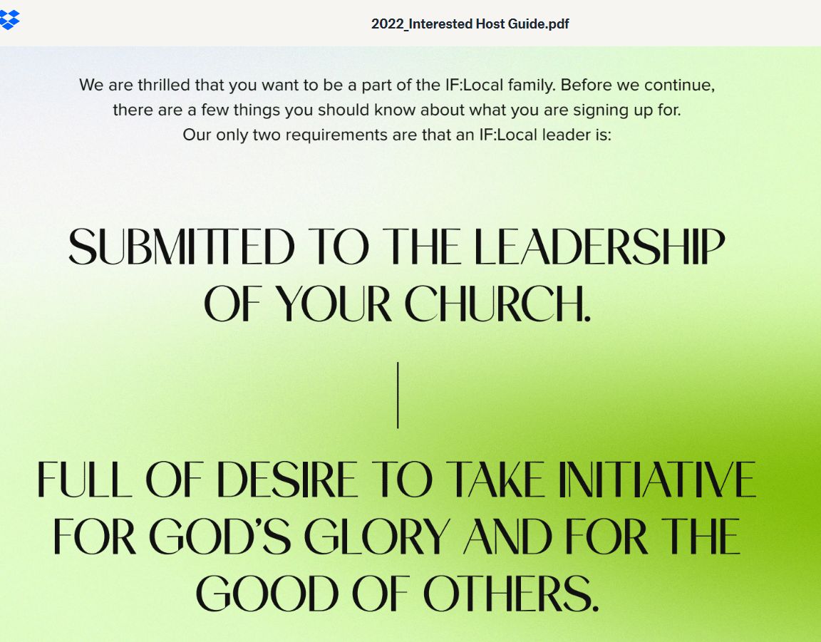Thinking of attending an If:Gathering? Please read this, it’s eye-opening