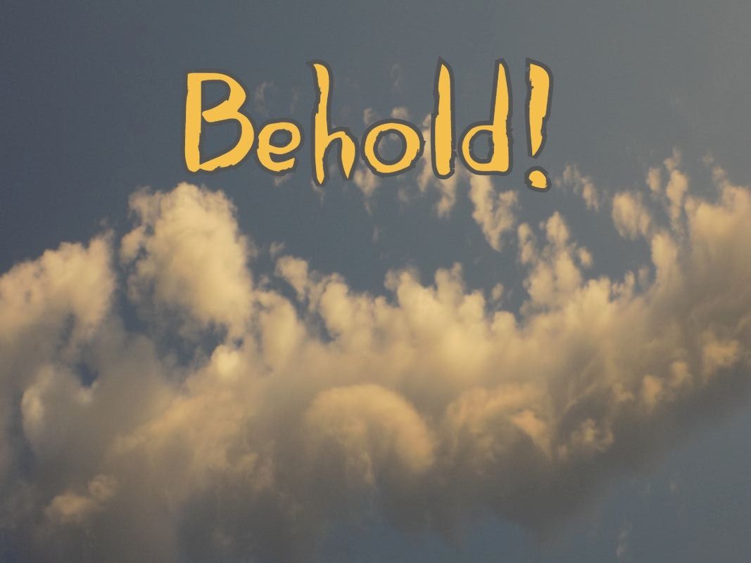 Behold the man! And The Four Beholds