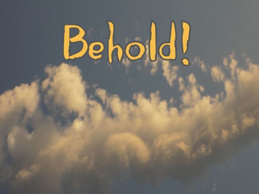 Behold the man! And The Four Beholds