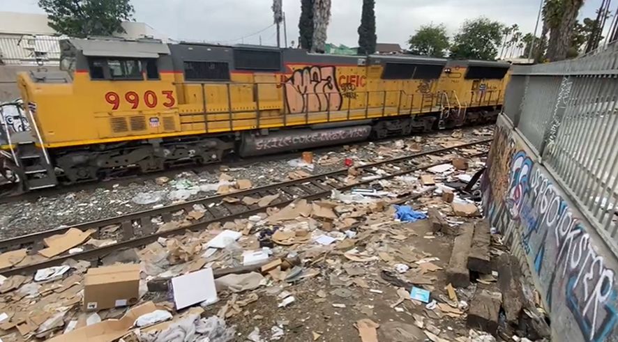 Sin on the railroad tracks