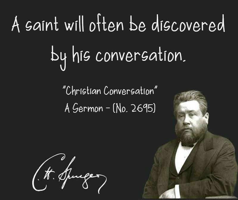 Christian Conversation, part 1