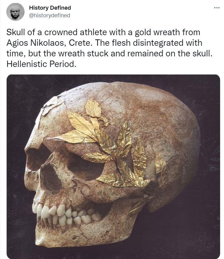 Some crowns are imperishable, but if put on perishable heads…