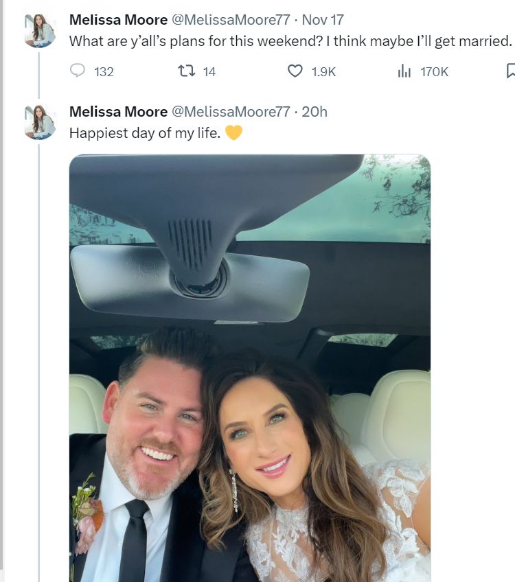 Beth Moore’s divorced daughter Melissa was married this weekend