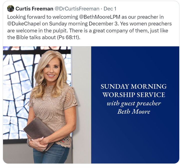 They’re not even hiding it anymore: Beth Moore, preaching, and how to ...
